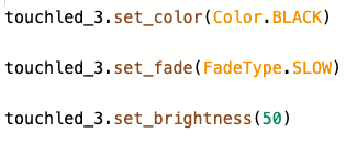 Using the VEX IQ Touch LED – VEX Library